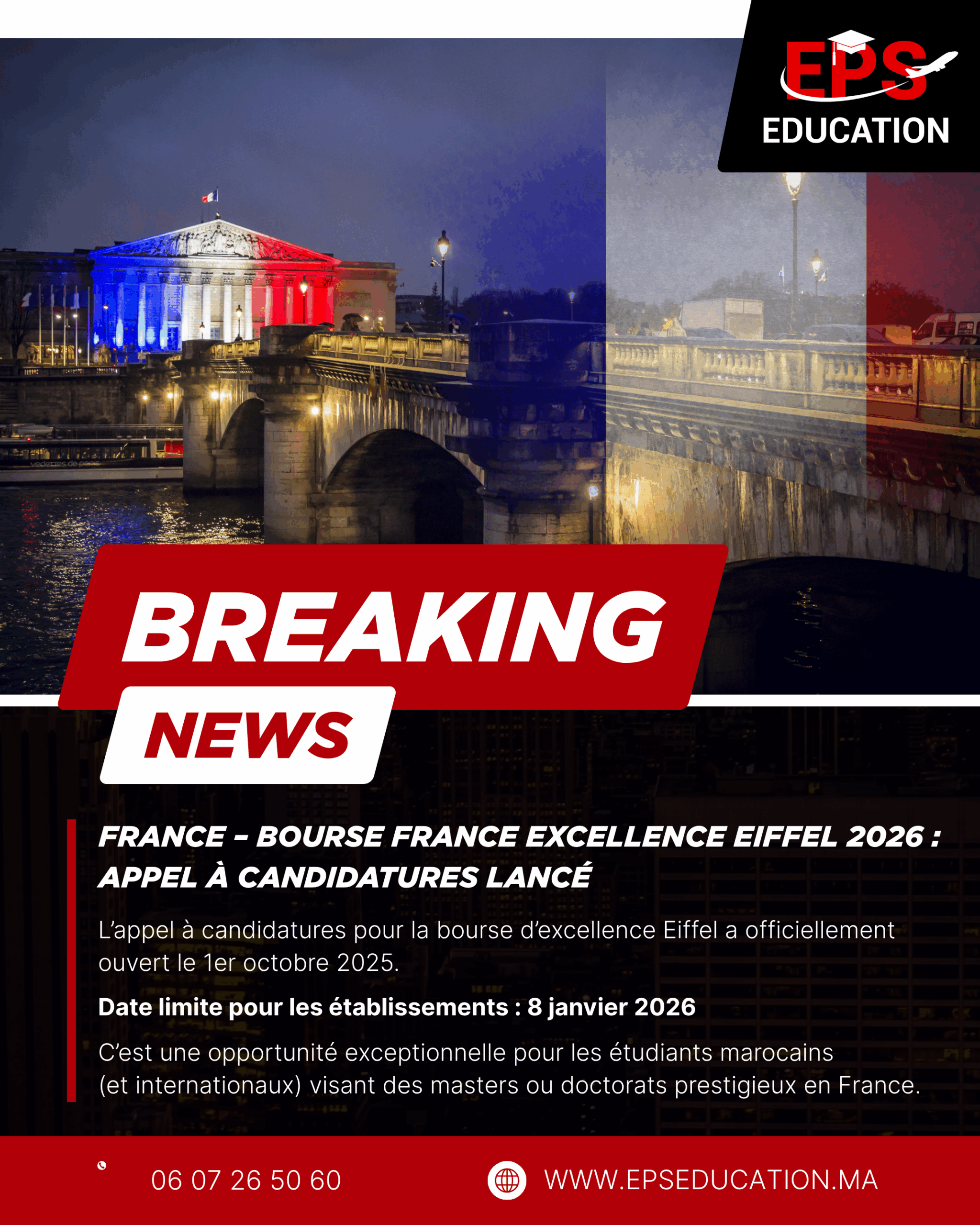 🎓Bourse Eiffel 2026 : Comment maximiser vos chances d’être sélectionné ...